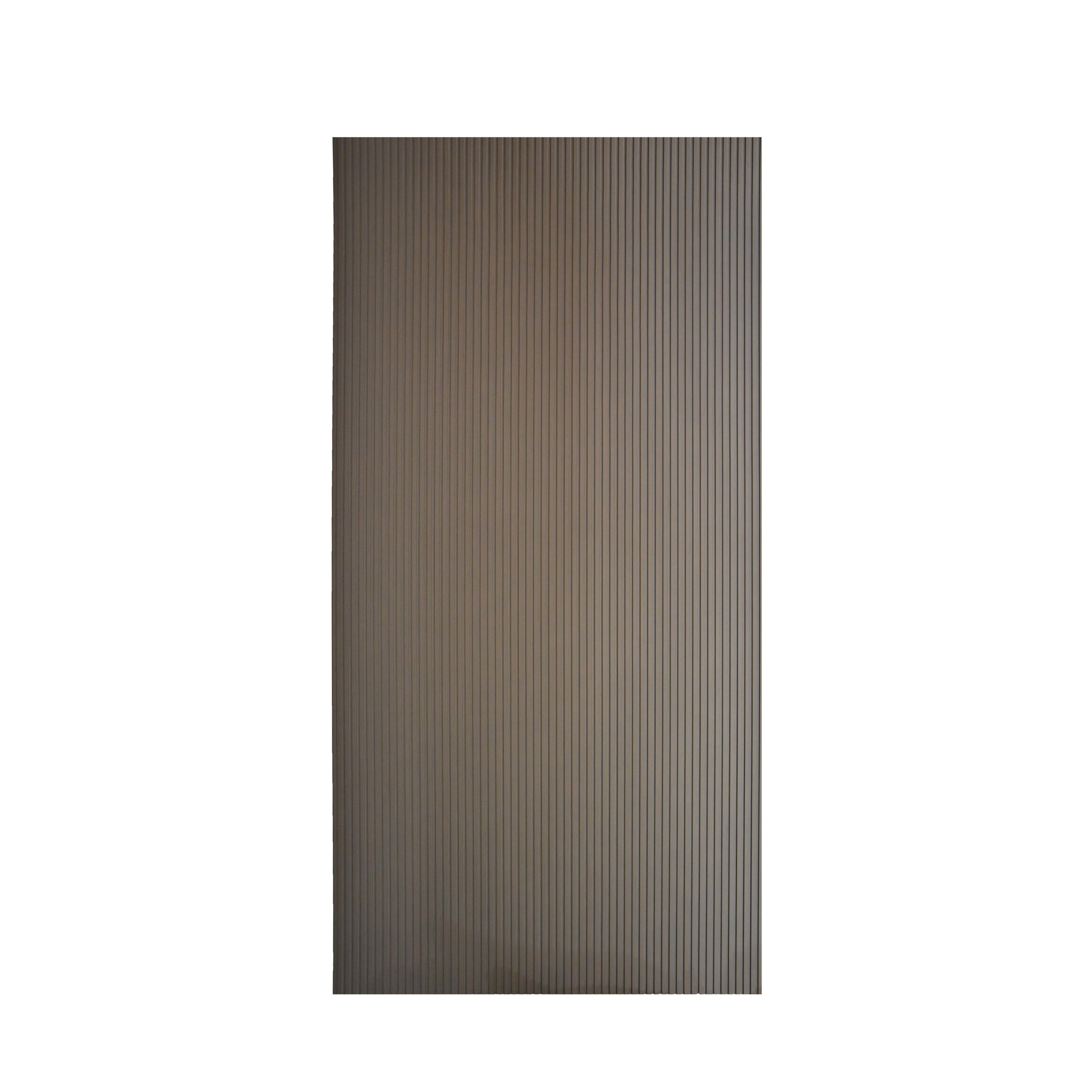 MDF Base 3D Decorative Wall Panels Natural Or Color Painting Finish 6mm ...