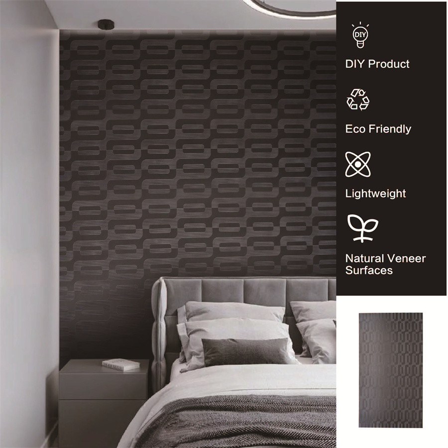 1200x2400mm 3D Embossed Wall Panels For Living Room And Office Decor