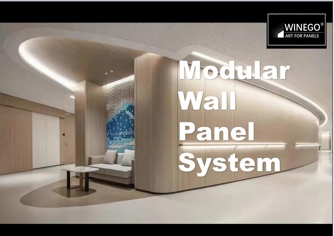 Modular Plywood Laminate Wall Panels For Living Room Office Decorative