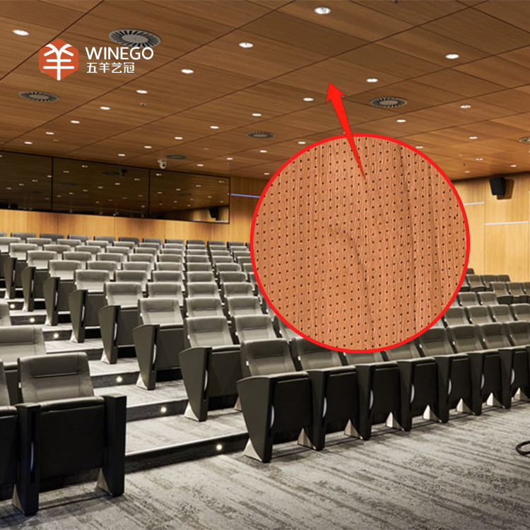 Micro Perforated MDF Panels Absorb Sound and Decorative Wall Panels