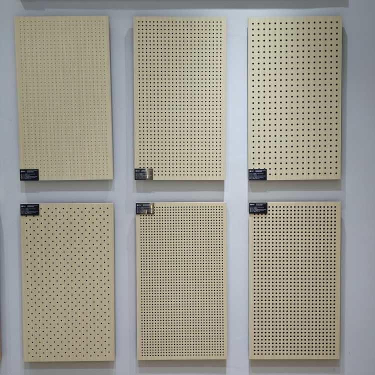 15mm 18mm Thick Micro Perforated Acoustic Panels E1 Grade 0.8 NRC Sound ...