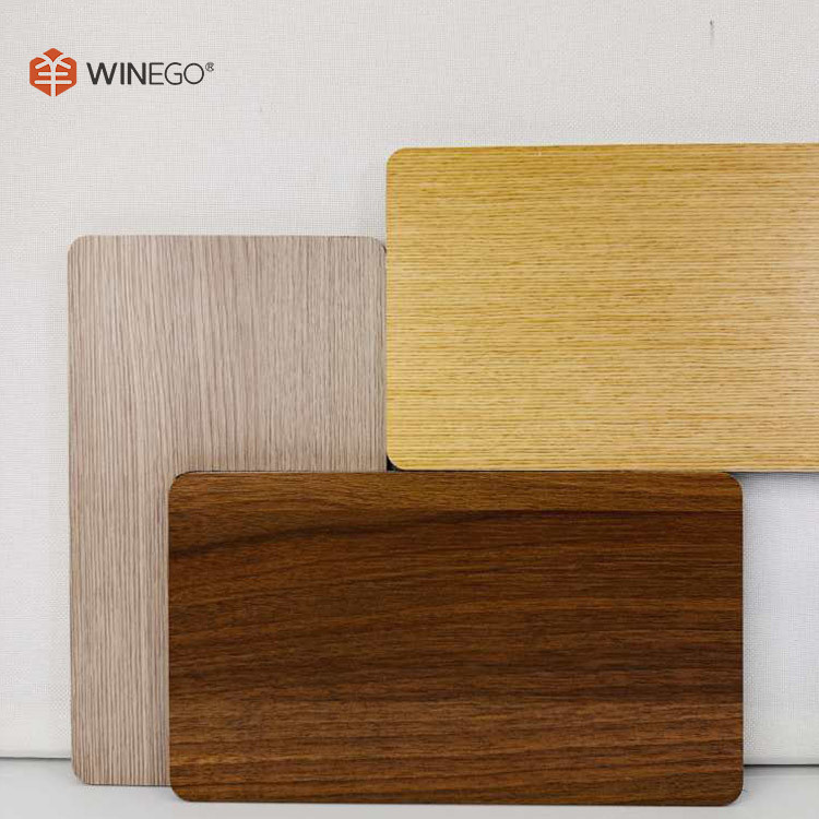 White Oak Flat Laminate Decorative Wall Panels With MDF HDF MGO Base ...