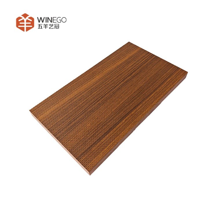 HPL Finish Micro Perforated Acoustic Wall Panels For Studio Wall And ...