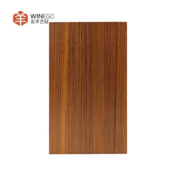 HPL Finish Micro Perforated Acoustic Wall Panels For Studio Wall And ...