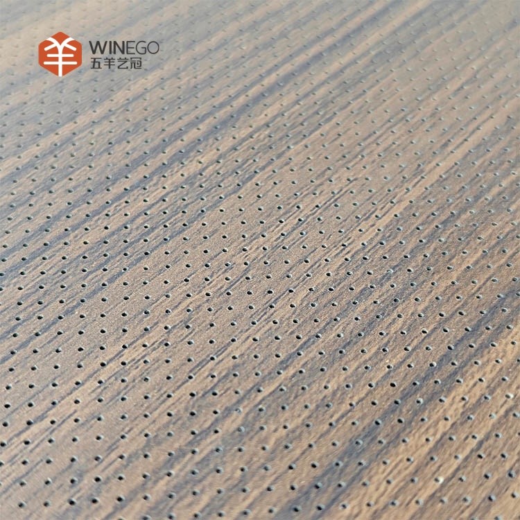 HPL Finish Micro Perforated Acoustic Wall Panels For Studio Wall And ...